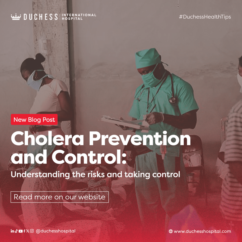 Cholera Prevention and Control: Understanding the risks and taking ...